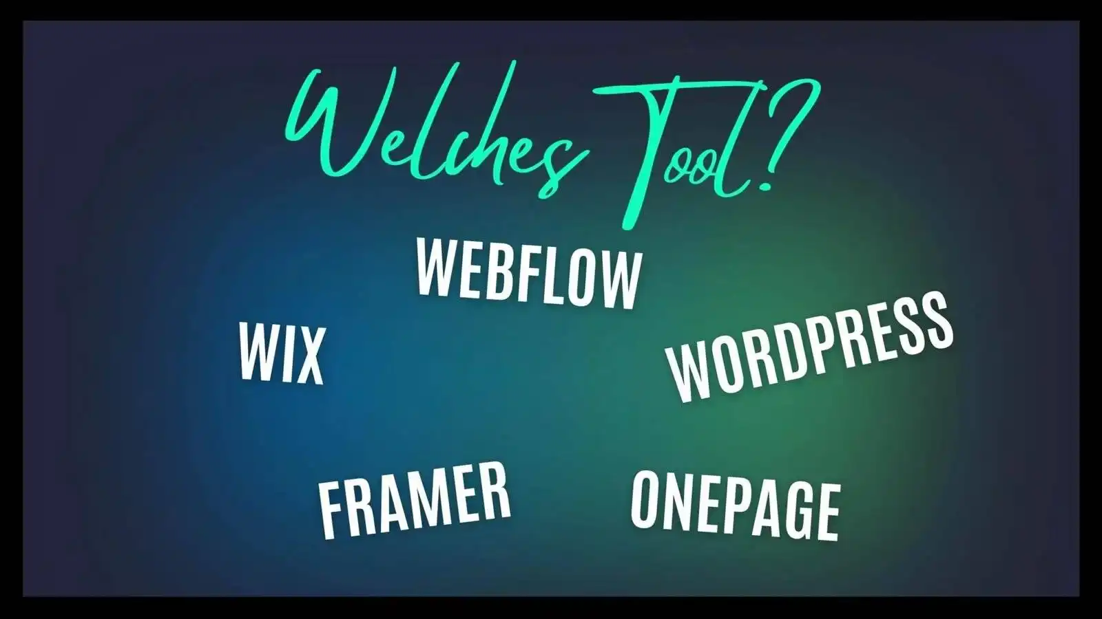 Welches Website-Tool ist das Richtige für dich? Ein Vergleich von ...